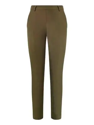 Pinko Seam Detail Belt Loop Trousers - Green