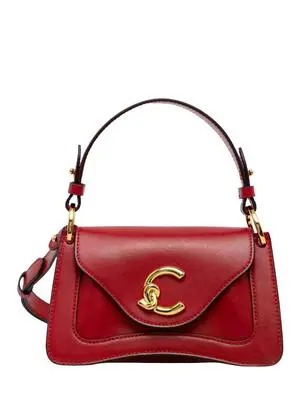 COCCINELLE C-me Logo-plaque Tote Bag - Red