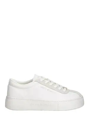 ARMANI EXCHANGE Armani Exchange Logo Plaque Platform Sneakers