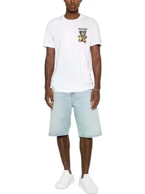 Moschino Teddy Bear Logo-print T-shirt - White