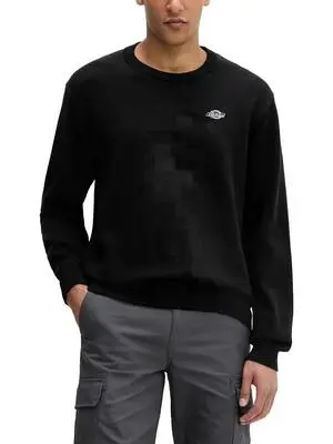 Dickies Embroidered Logo Sweater - Black