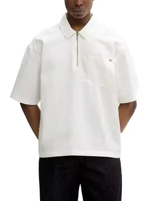 Dickies Cadiz Quarter-zip Polo Shirt White