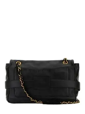 Balenciaga Modu Flap Shoulder Bag - Black