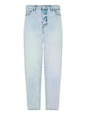 Armani Exchange Acid Wash Jeans - Blue