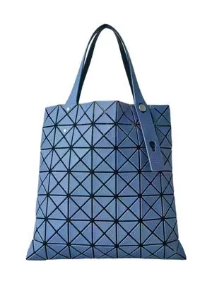 Issey Miyake Prism Denim Geometric Panelled Tote Bag - Blue