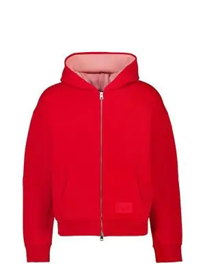 Givenchy Couture Seam Zip Hoodie - Red