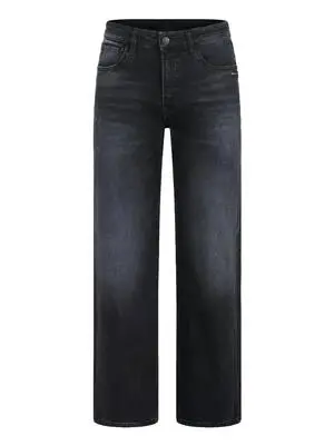 GANG 94jul Faded Effect Jeans - Black