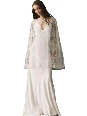 WATTERS Watters Winnie Cape - Floral Lace
