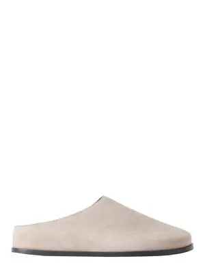 A.emery A Emery Lou Suede Clogs Neutrals