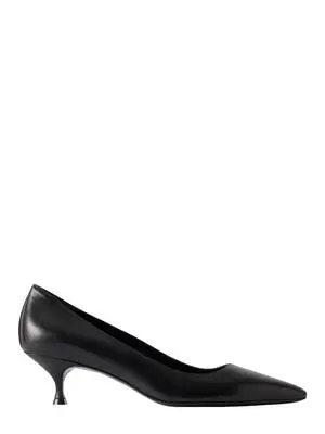 HERBERT LEVINE Pump Du Jour 50' Leather Pumps - Black