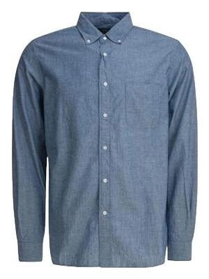 BEAMS Buttondown Collar Shirt Light Blue