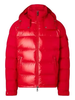 Moncler Maya Quilted Shell Down Jacket - Red