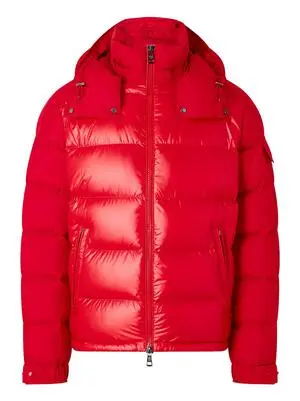 Moncler Maya Quilted Shell Down Jacket - Red