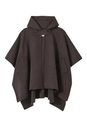Johnstons Of Elgin Cashmere Cape - Grey