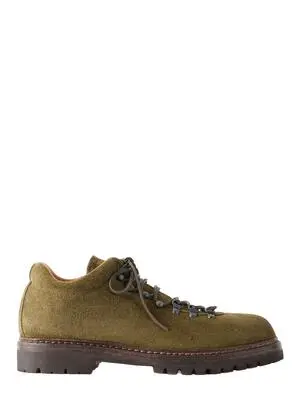 Officine Creative Artik Flexi 001 Suede Lace-up Boots - Green