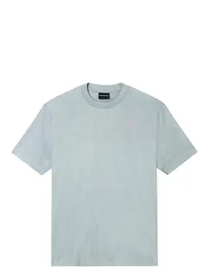 Emporio Armani Jersey Jacquard T-shirt Grey