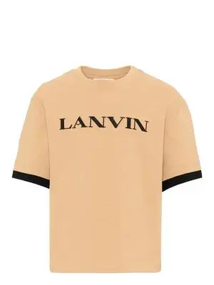 LANVIN Embroidered Logo Crewneck T-shirt - No