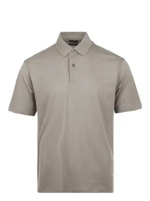 Emporio Armani Short-sleeved Polo Shirt - Gray