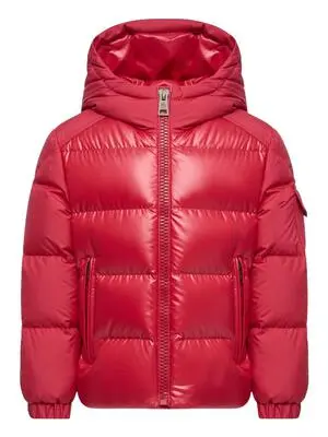 Moncler Hyoseris Hooded Down Jacket - Red