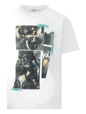 Off-White Tape Mercy Graphic T-shirt - No