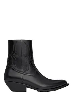 CELINE BOOT LEON IN SHINY CALFSKIN