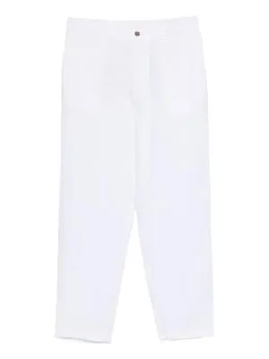 ECOALF Ethiwin Button Trousers - White