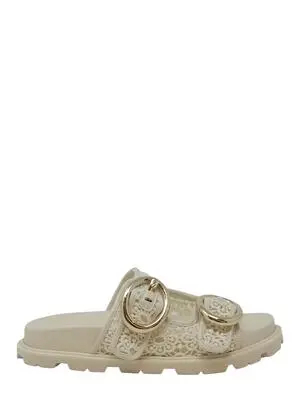 STUART WEITZMAN Flat Slippers - Ivory