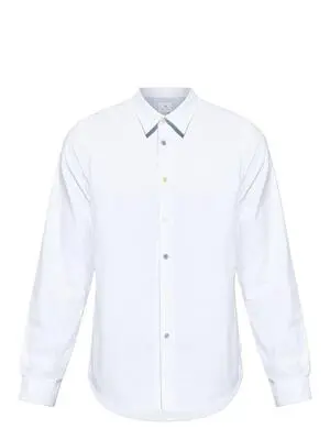 Paul Smith Striped Button-up Shirt - Blue