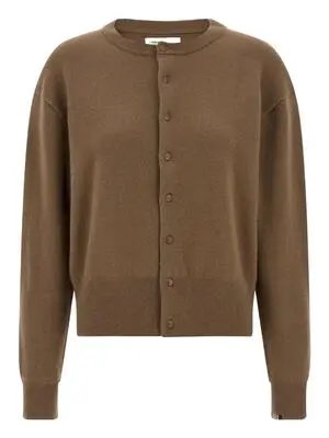 Extreme Cashmere Extreme Cashmere Luce Relaxed Cardigan Brown