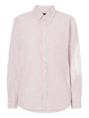NILI LOTAN Striped Cotton Shirt - No