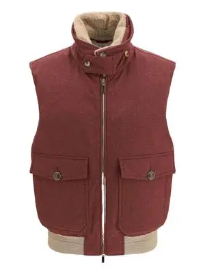 BRUNELLO CUCINELLI Brunello Cucinelli Padded Wool Gilet