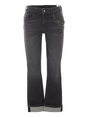 Liu Jo Monroe Straight-leg Jeans - Black
