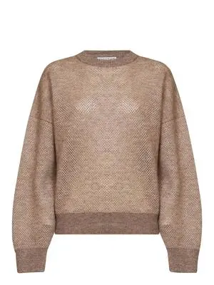 Brunello Cucinelli Brunello Cucinelli Long Sleeve Knit Top Nude