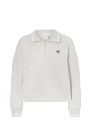 Varley Varley Stretch-Jersey Half-Zip Sweatshirt No