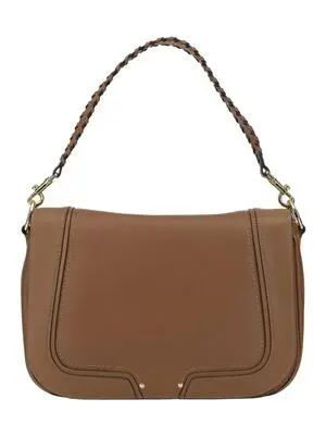 LE TANNEUR Braided-handle Shoulder Bag - Brown