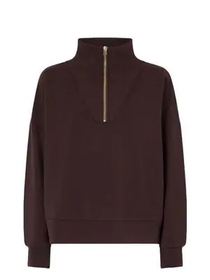 Varley Half-zip Jersey Sweatshirt - Black