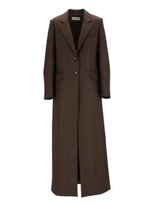 AL DUCA DAOSTA 1902 Long Tailored Coat - Brown