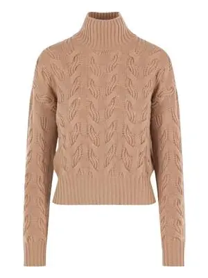 Max Mara Max Mara Studio Mstcosmo Turtleneck Knitted Jumper No