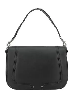 LE TANNEUR Flap Shoulder Bag - Black