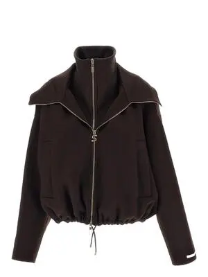 Sportmax Zipped Jacket - Black