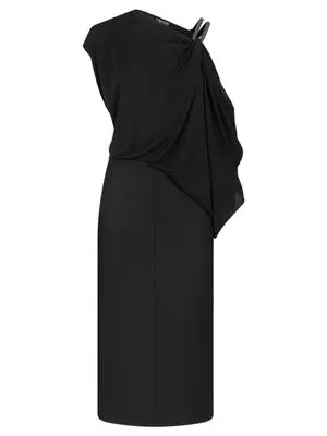 TOM FORD Embellished Midi Dress - Black