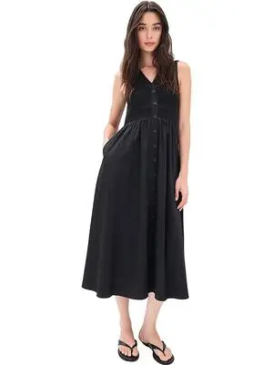 LA LIGNE Maeva Midi Dress - Black