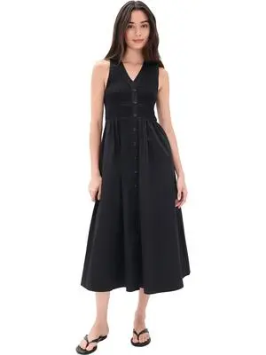 LA LIGNE Maeva Midi Dress - Black