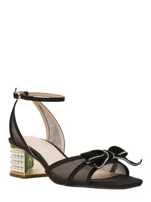 Betsey Johnson Cody Ankle Strap Sandal - Black