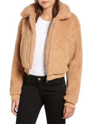 TIGER MIST Teddy Jacket - Brown