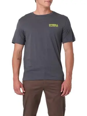 O'Neill Landmark Classic Cotton Graphic T-shirt - Dark Shadow