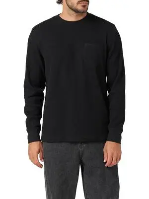 O'Neill Overland Long Sleeve Thermal Pocket T-shirt - Black