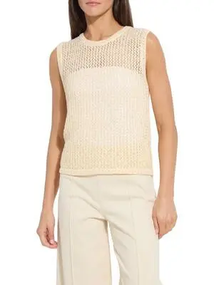 Lyssé Avery Sequined Knit Shell - Coco Sequins