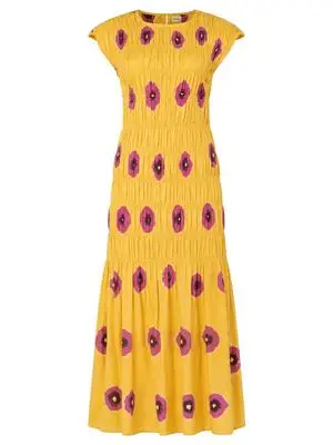 PAR Y ESCALA Jamu Bee Maxi Dress - Yellow