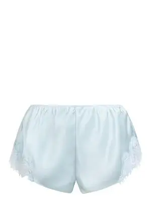 SAINTED SISTERS Scarlette French Knicker In Ice - Blue